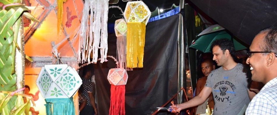 Vesak Lantern Competition & Ice Cream Dansala at Texlan Center – Interloop